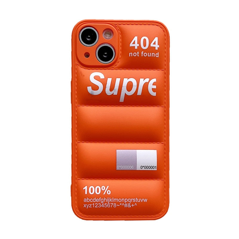 Night Orange SUP Puffer iPhone Case – Hype Garments